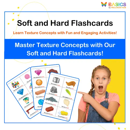 Soft and Hard Flashcards: Learn Texture Concepts with Objects