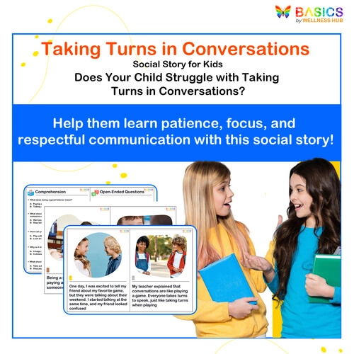 Taking Turns in Conversations – Social Story for Kids