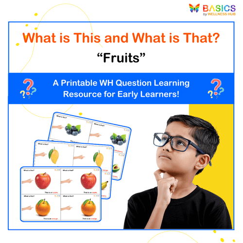 What is This and What is That? - WH Fruits Learning PDF for Kids